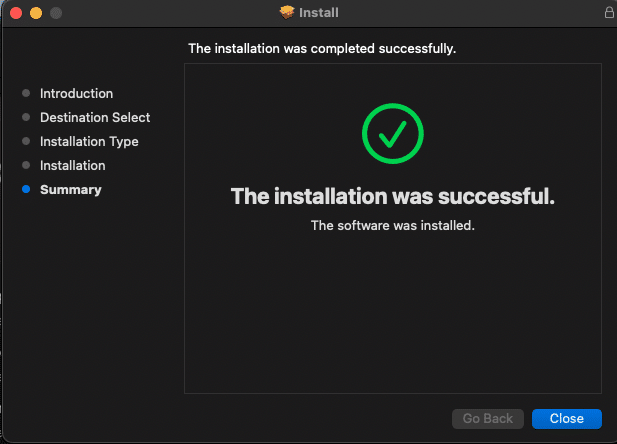 Distributing the Mac Software Package on Linux Operating Systems