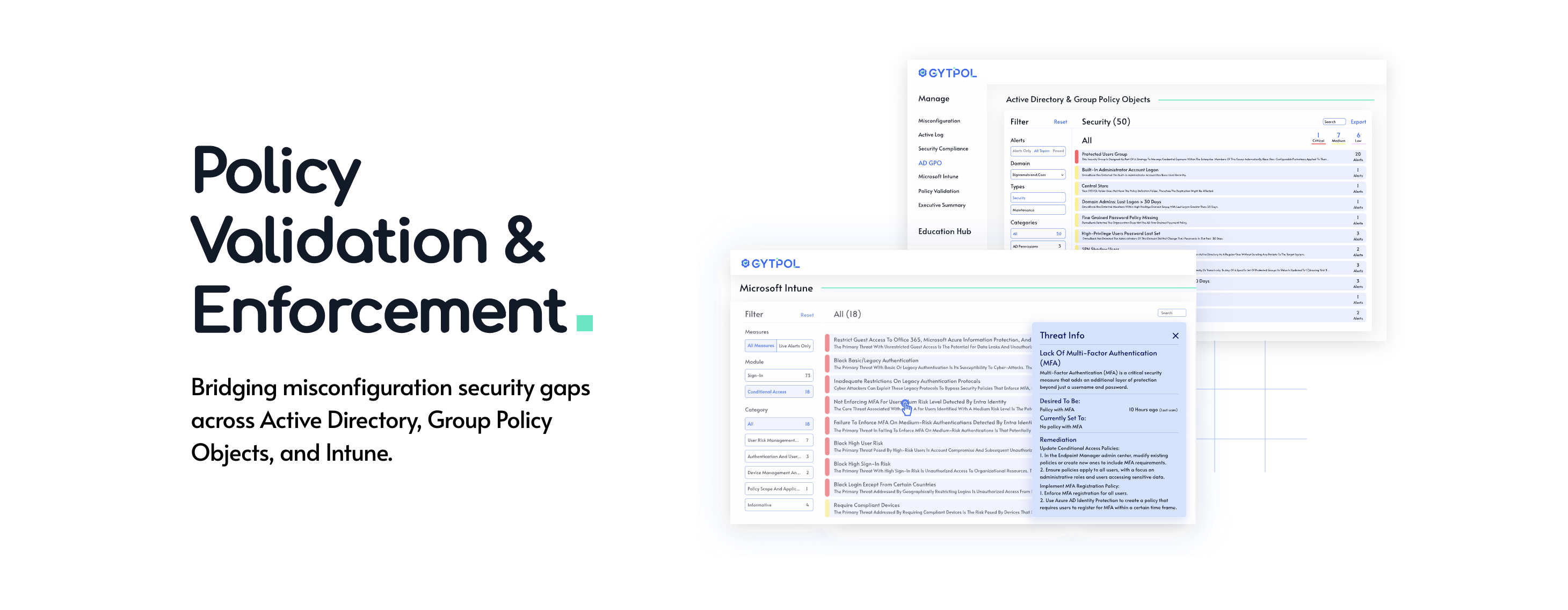 Group Policy Monitoring & Enforcement